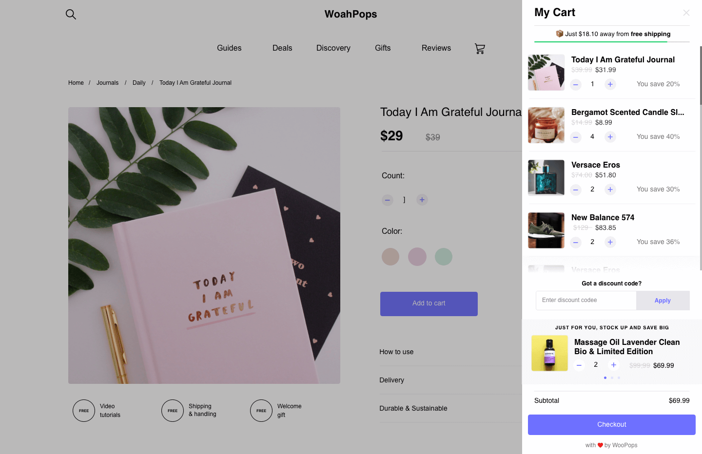 Docs - Common Questions - CartPops