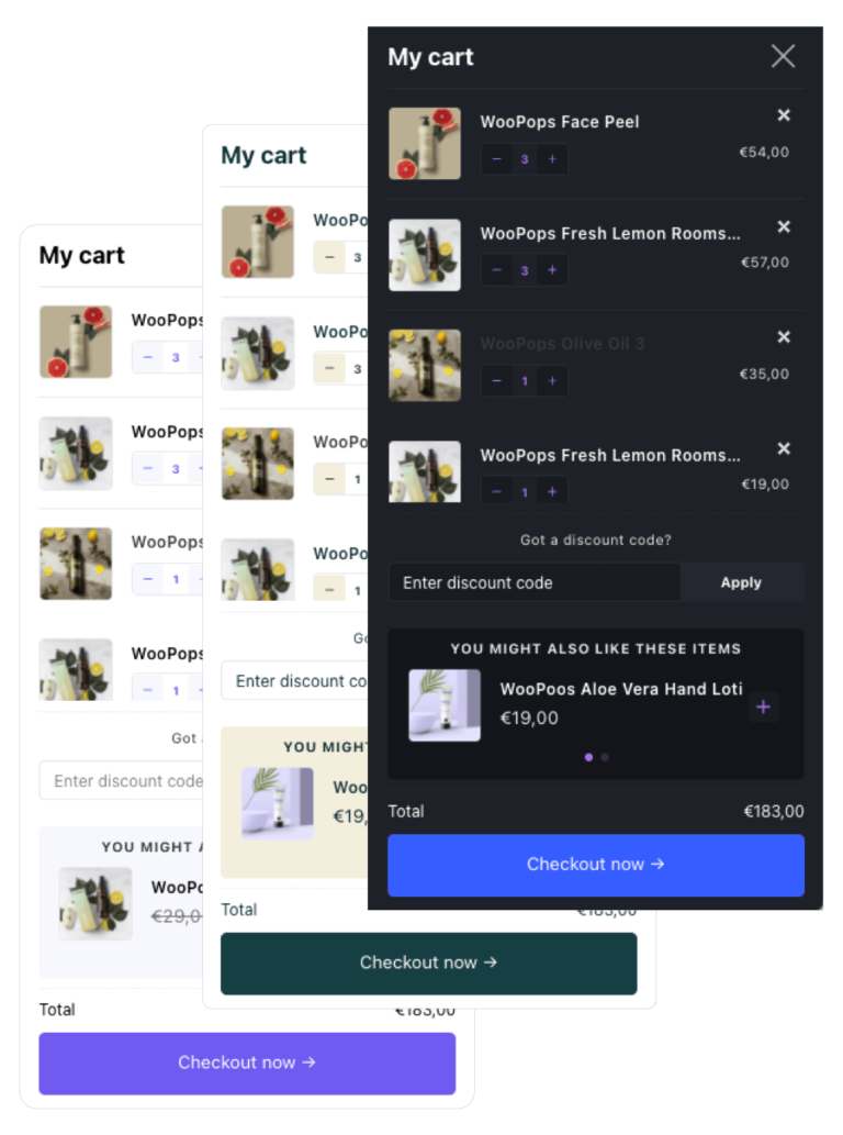 CartPops - Improve your WooCommerce cart with a few clicks